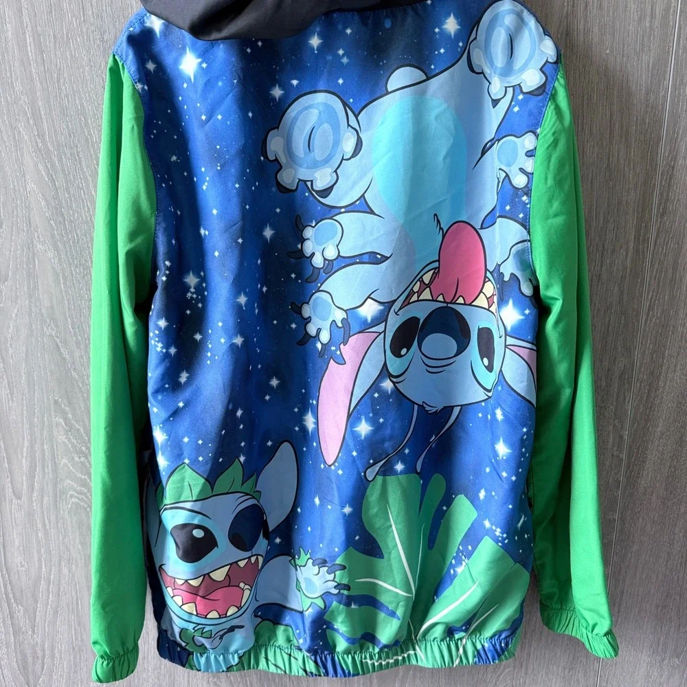 Disney | Jackets & Coats | Disney Parks Stitch Windbreaker Jacket Kids ...